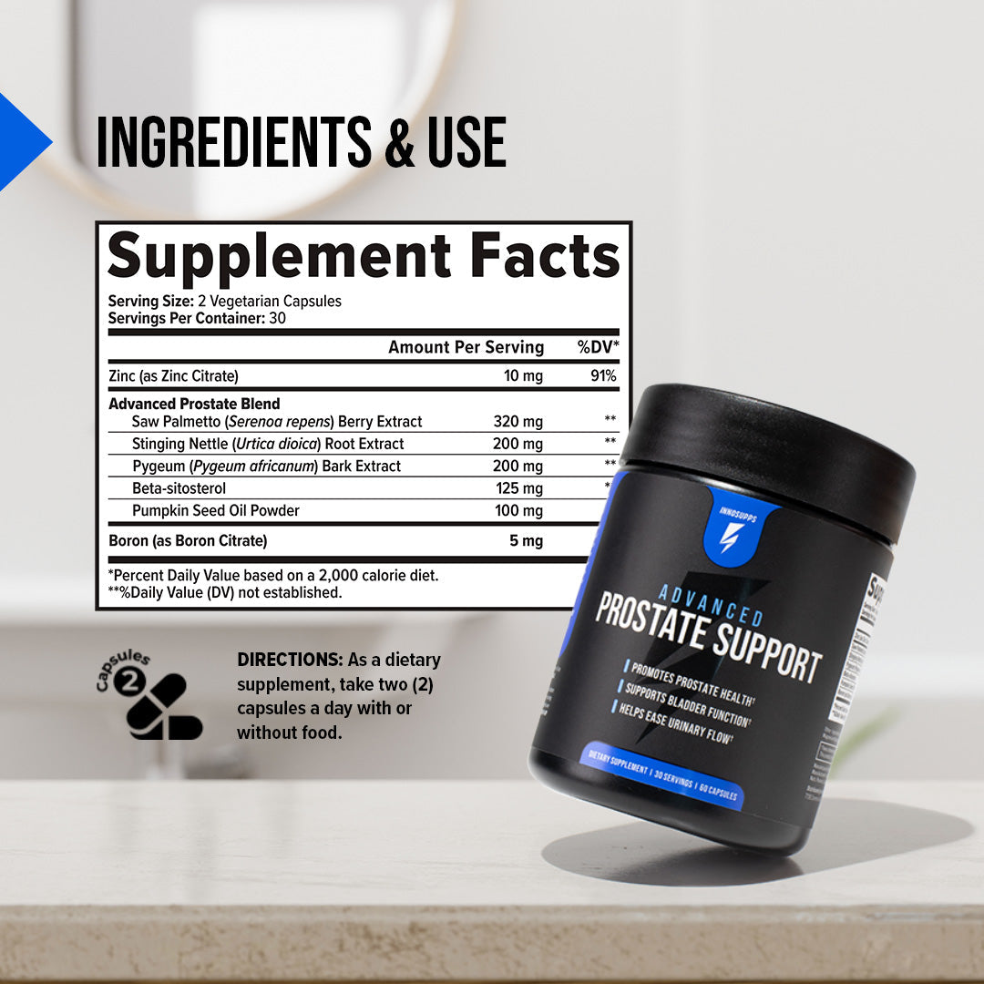 Advanced Prostate Support Supplement by Innosupps - A Natural Solution ...