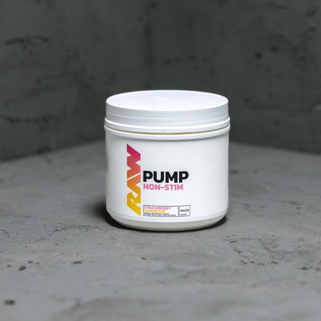 RAW nutrition Pump pre workout UK - Raw Nutrition - TRL NUTRITION